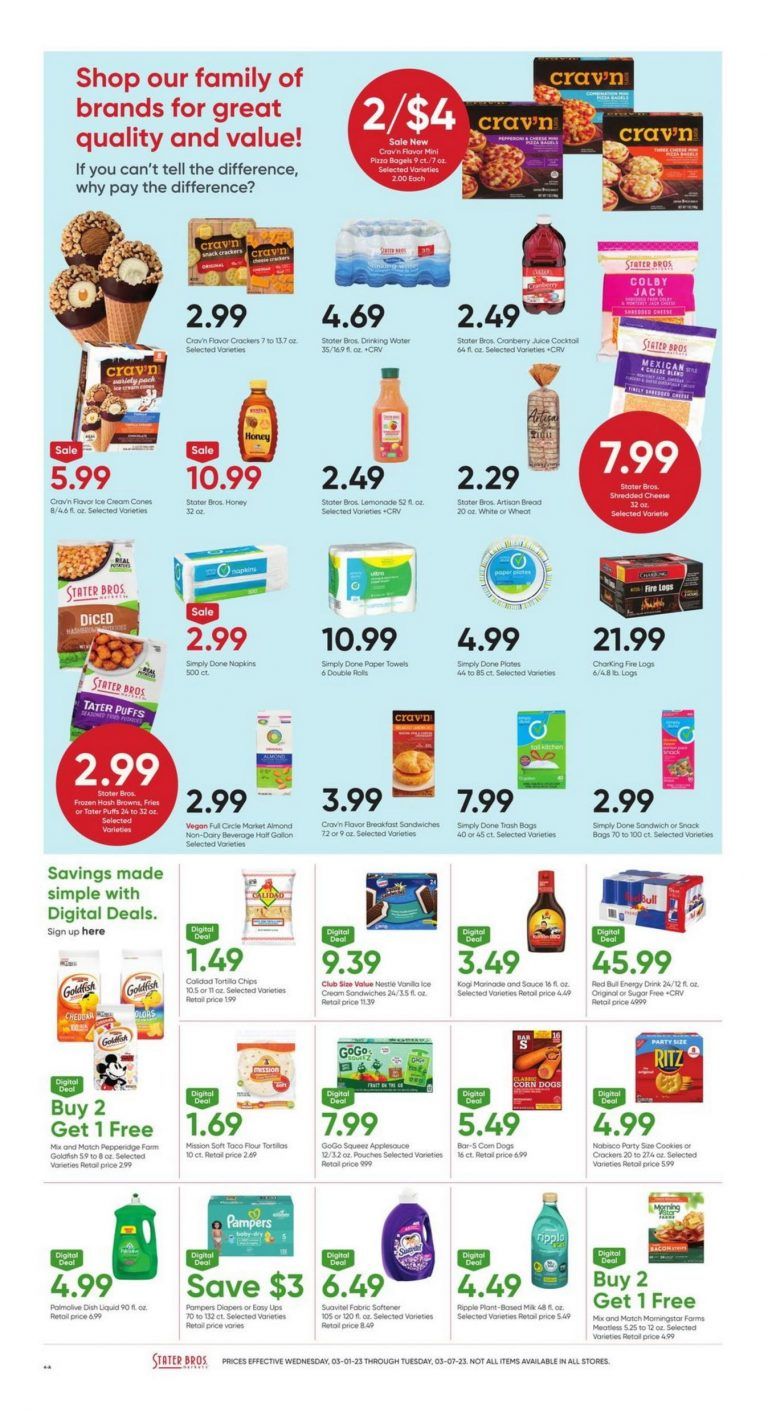 Stater Bros Weekly Ad Mar 08 – Mar 14, 2023