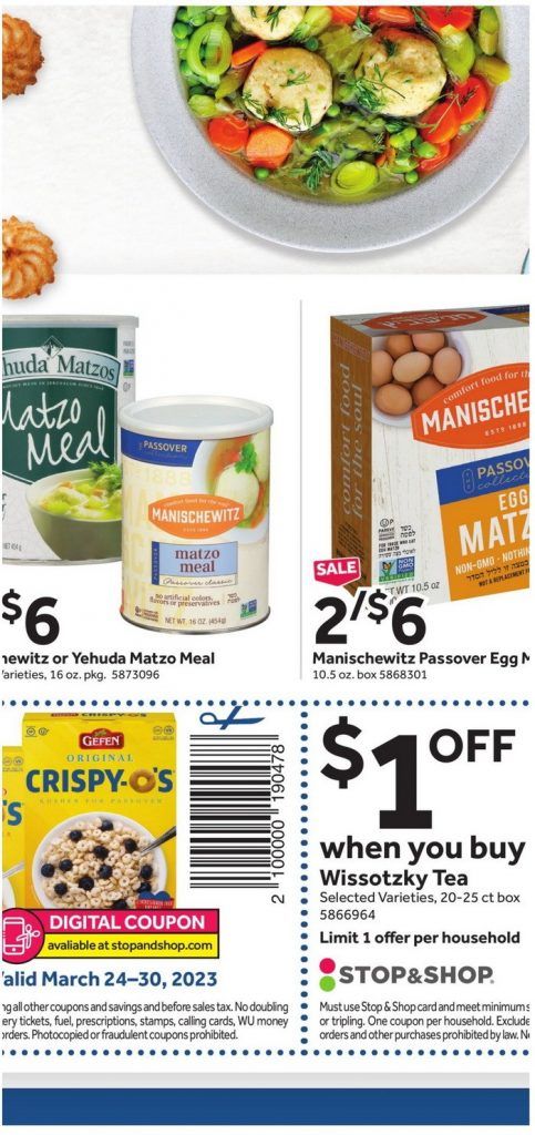 Stop & Shop Weekly Flyer Mar 24 – Mar 30, 2023