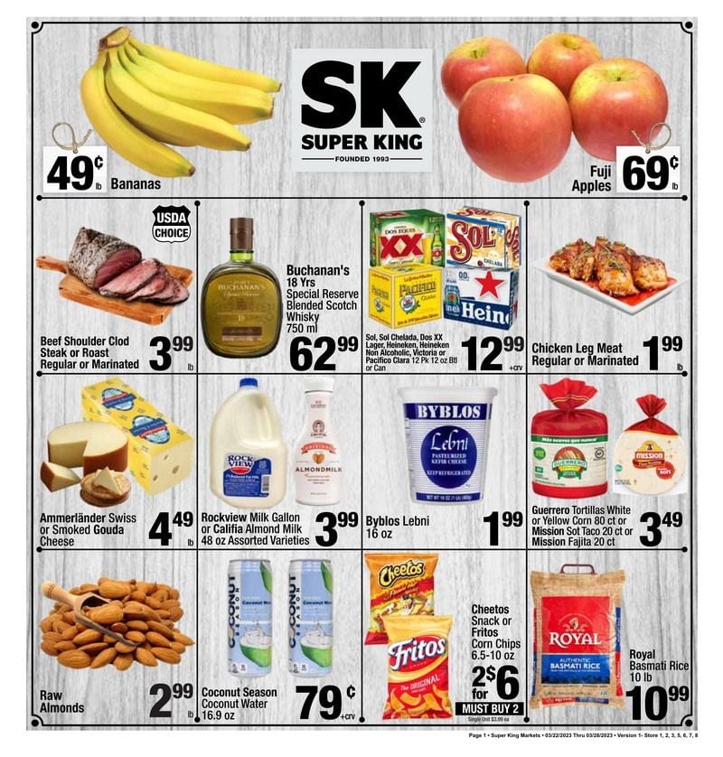 Super King Weekly Ad Mar 22 – Mar 28, 2023