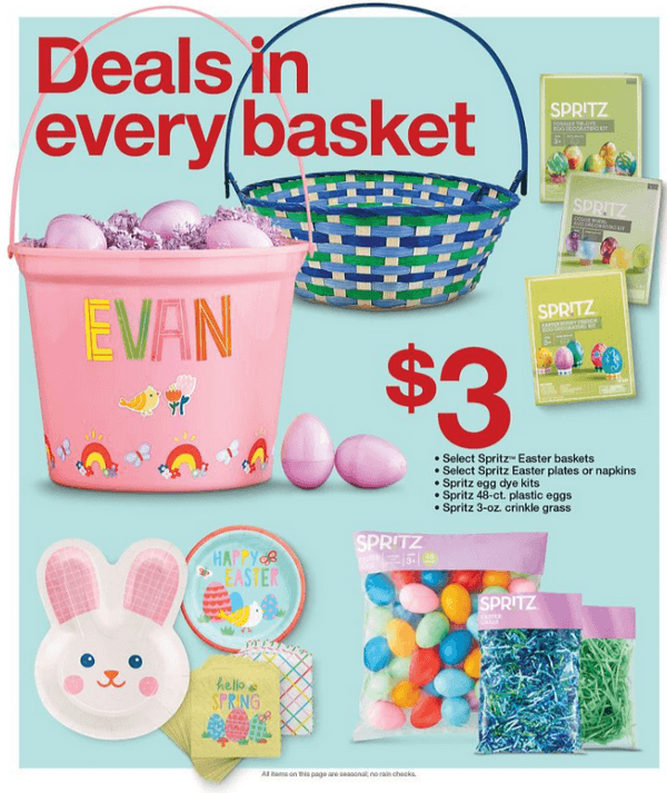 Target Weekly Ad Mar 26 – Apr 01, 2023 (Easter Promotion Included)
