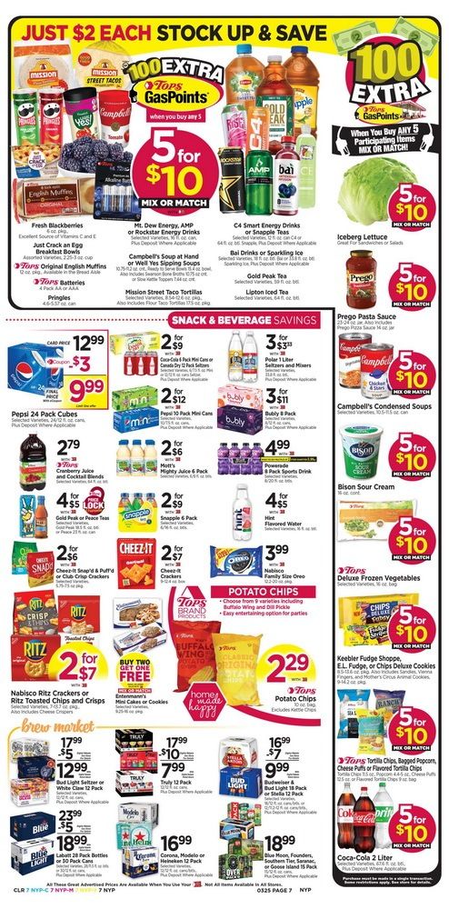 Tops Weekly Ad Mar 19 – Mar 25, 2023