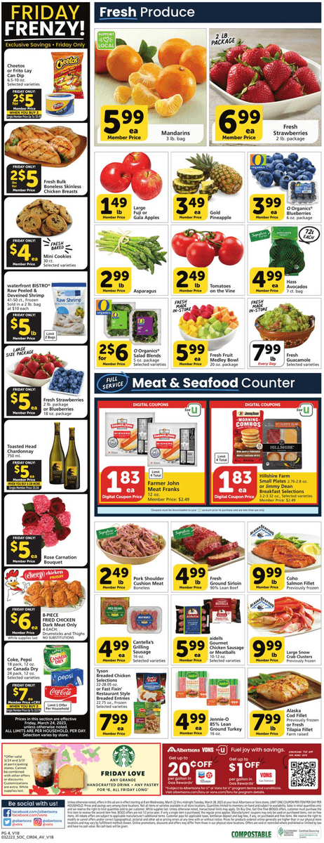 Vons Weekly Ad Mar 22 – Mar 28, 2023