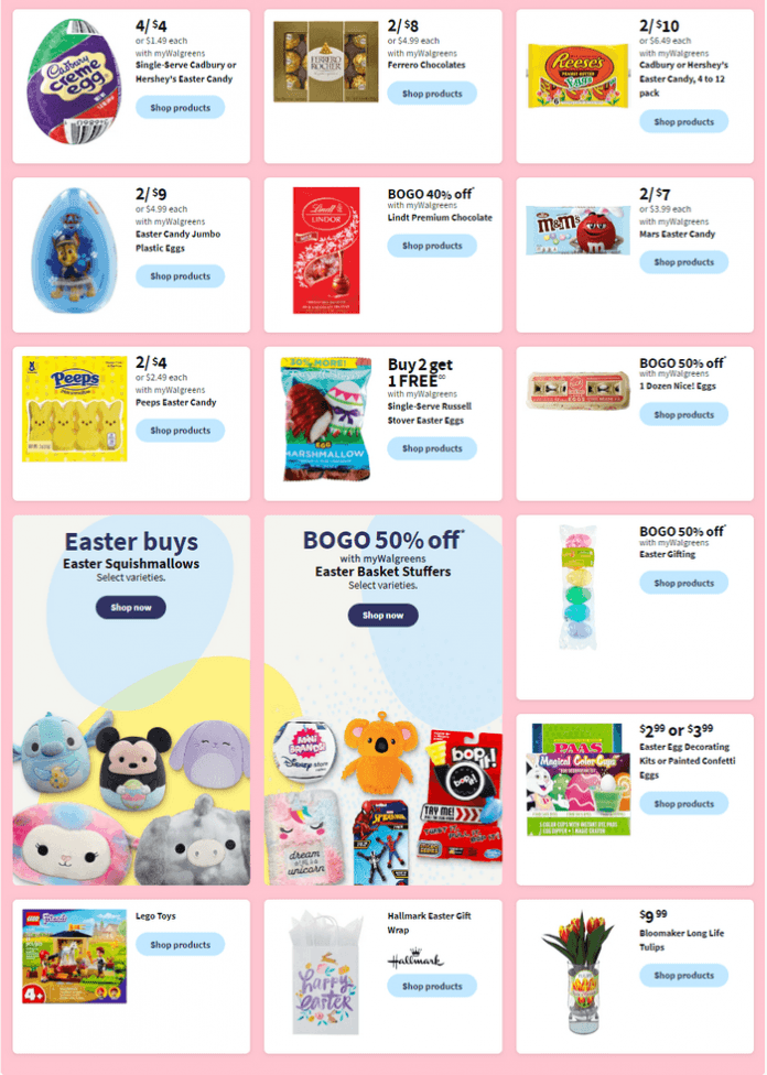 Walgreens Weekly Ad Apr 02 – Apr 08, 2023 (Easter Promotion Included)