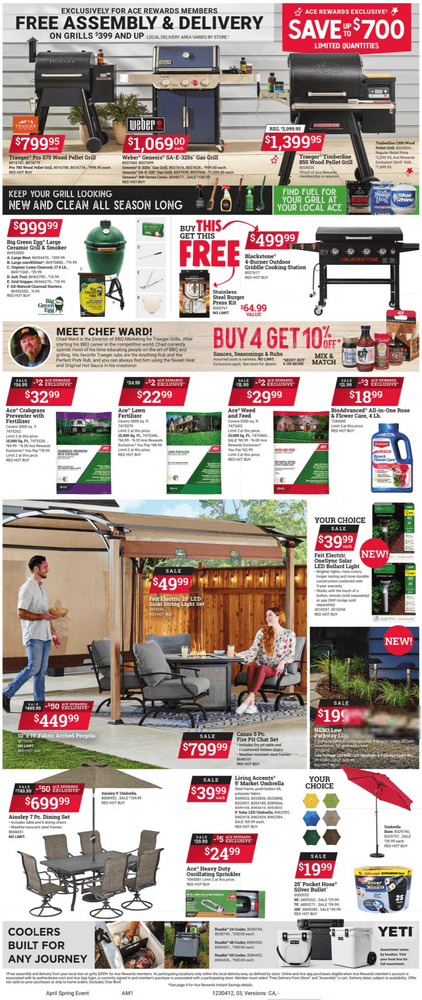 ACE Hardware April Spring Flyer Apr 12 – Apr 24, 2023