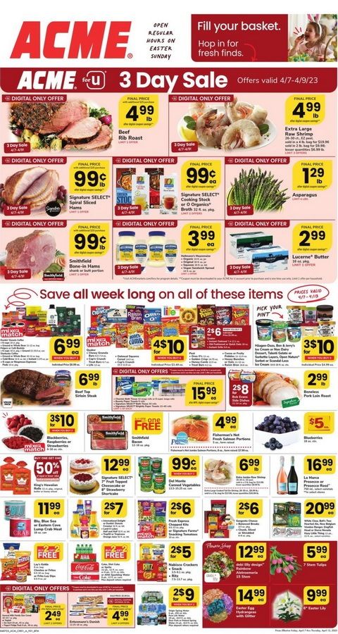 ACME Weekly Ad Apr 07 – Apr 13, 2023