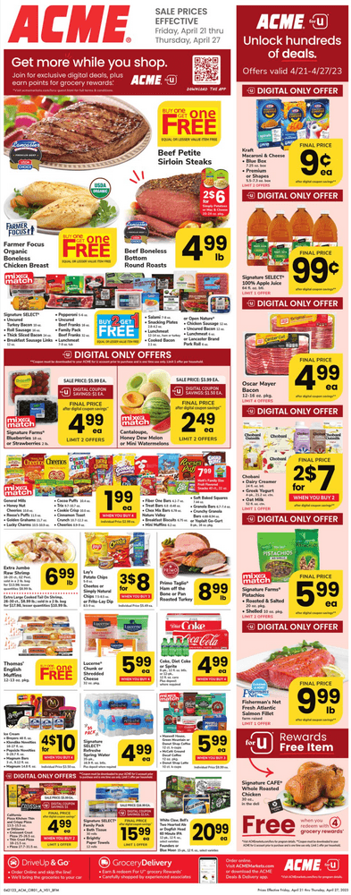 ACME Weekly Ad Apr 21 –Apr 27, 2023