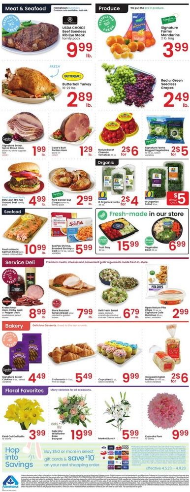 Albertsons Weekly Ad Apr 05 – Apr 11, 2023 (Easter Promotion Included)