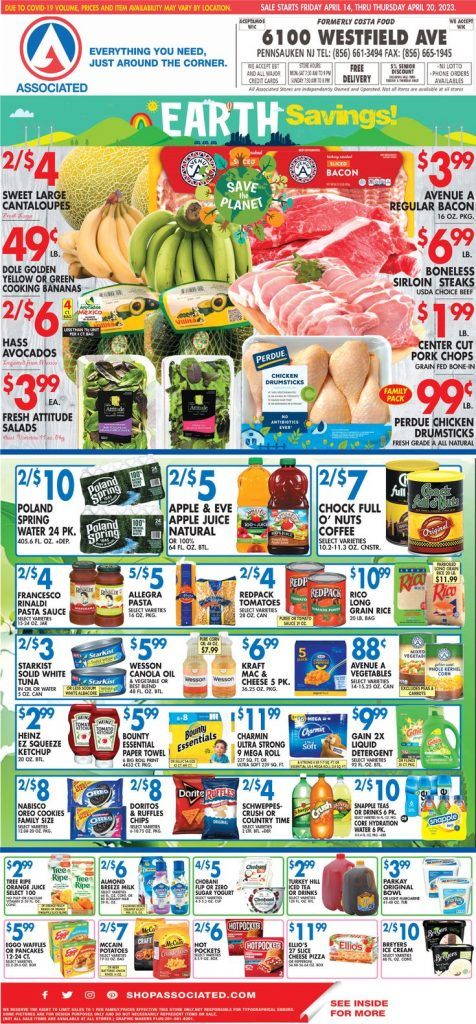 Associated Supermarkets Weekly Ad Apr 14 – Apr 20, 2023