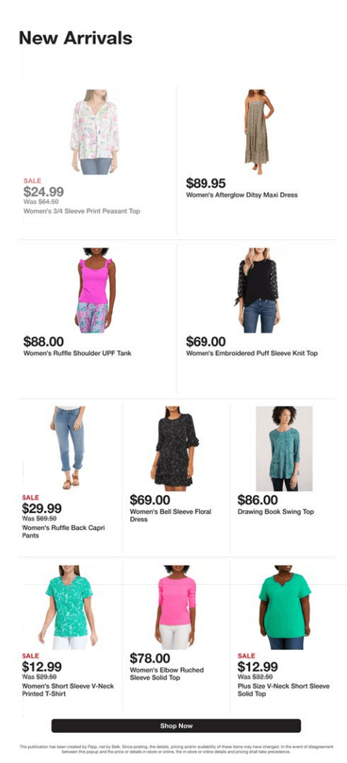 Belk Weekly Ad Apr 11 – Apr 16, 2023