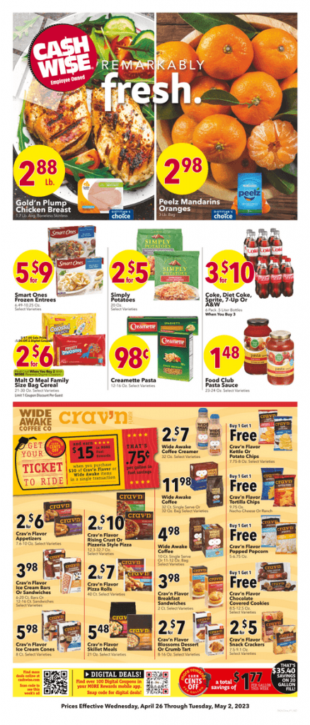 Cash Wise Weekly Ad Apr 26 – May 02, 2023