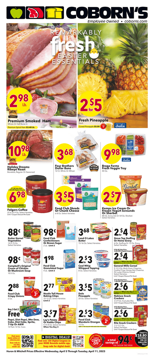 Coborn's Weekly Ad Apr 06 – Apr 12, 2023 (Easter Promotion Included)