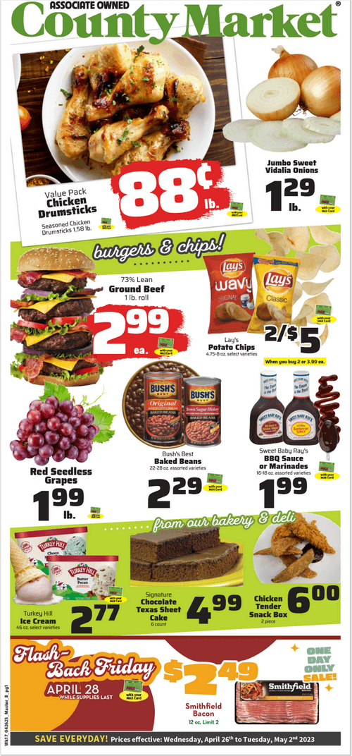 County Market Weekly Ad Apr 26 – May 02, 2023