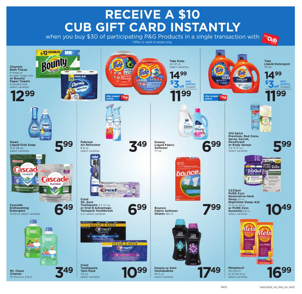 Cub Foods Weekly Ad Apr 02 – Apr 09, 2023 (Easter Promotion Included)
