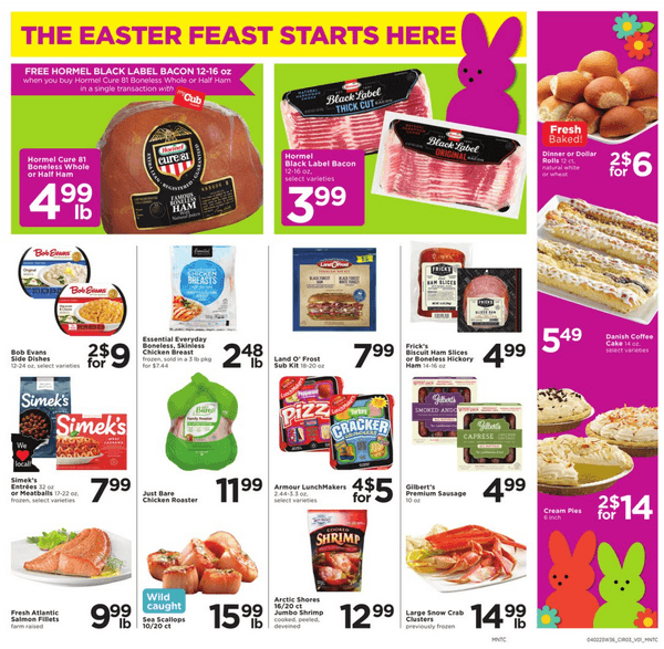 Cub Foods Weekly Ad Apr 02 – Apr 09, 2023 (Easter Promotion Included)