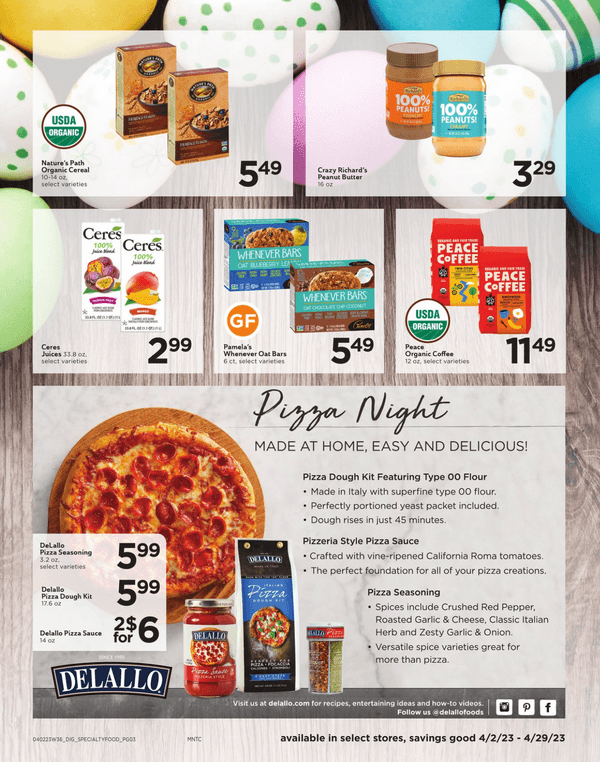 Cub Foods Special Savings Apr 02 – Apr 29, 2023 (Easter Promotion Included)