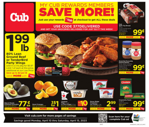 Cub Foods Weekly Ad Apr 10 – Apr 15, 2023