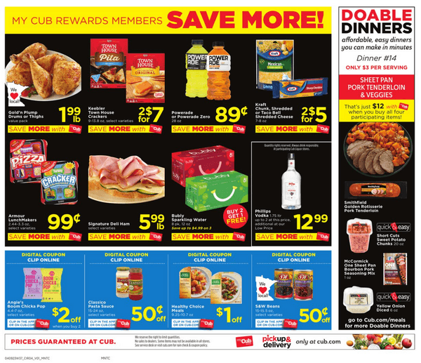 Cub Foods Weekly Ad Apr 10 – Apr 15, 2023