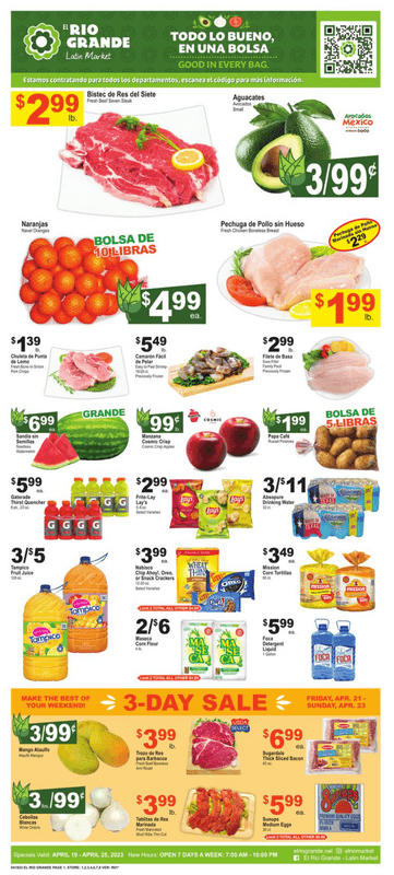 El Rio Grande Weekly Ad Apr 19 – Apr 25, 2023