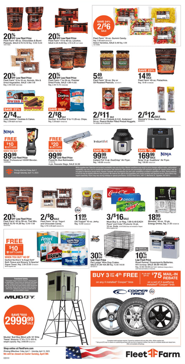 Fleet Farm Weekly Ad Apr 07 – Apr 15, 2023