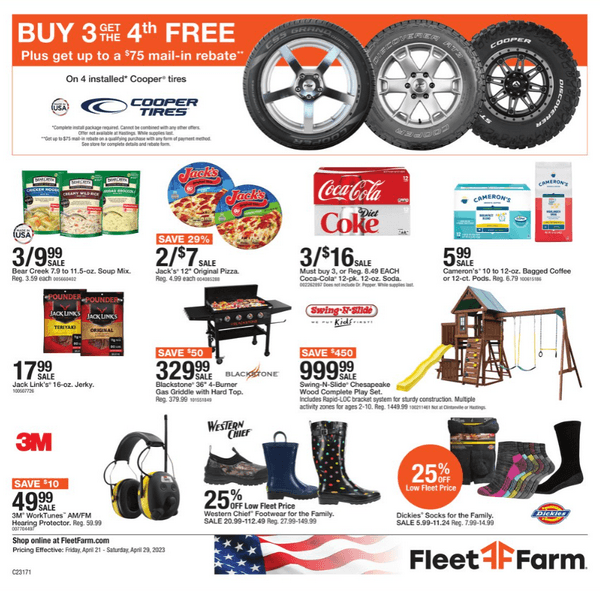 Fleet Farm Weekly Ad Apr 21 – Apr 29, 2023