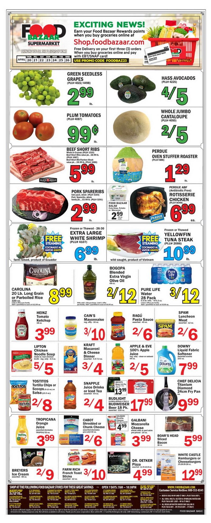 Food Bazaar Weekly Ad Apr 20 – Apr 26, 2023