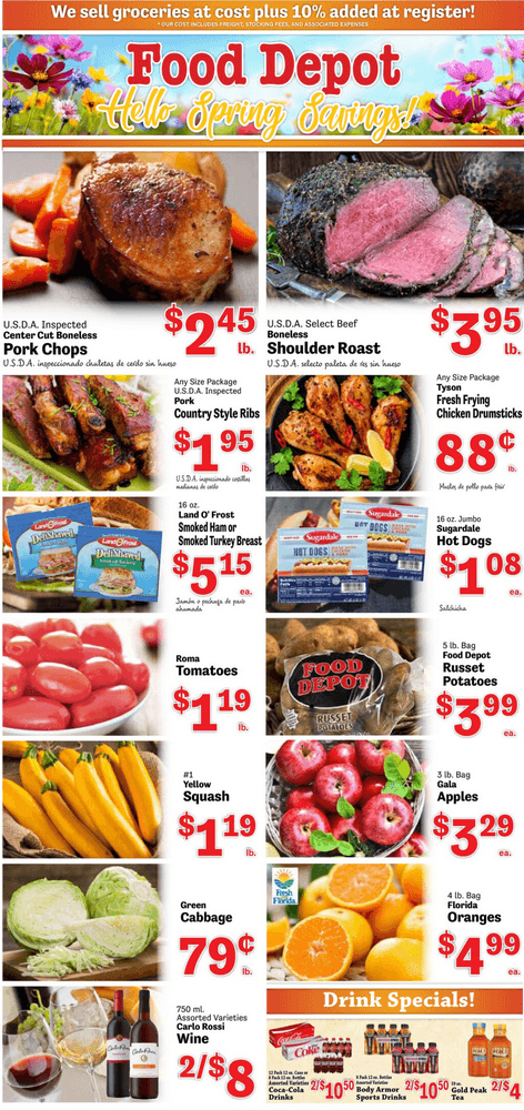 Food Depot Weekly Ad Apr 16 – Apr 22, 2023