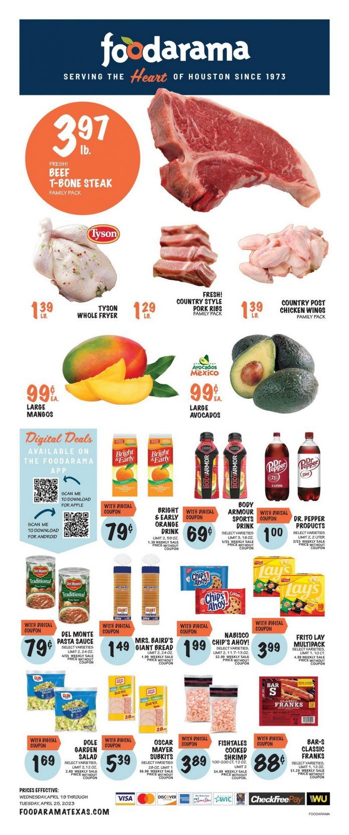 Foodarama Weekly Ad Apr 19 – Apr 25, 2023