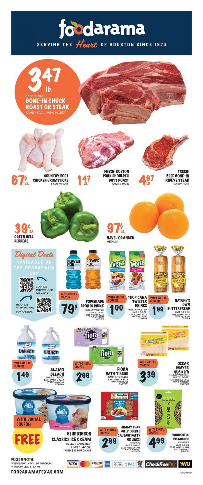 Foodarama Weekly Ad Apr 26 – May 02, 2023
