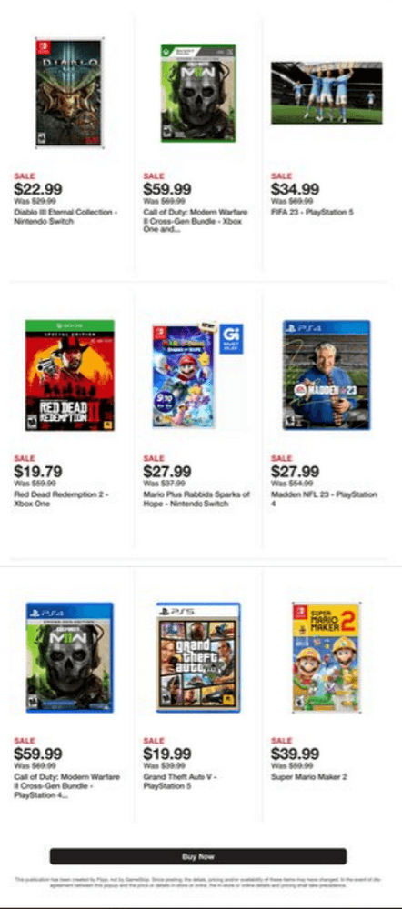 GameStop Weekly Ad Apr 03 – Apr 09, 2023