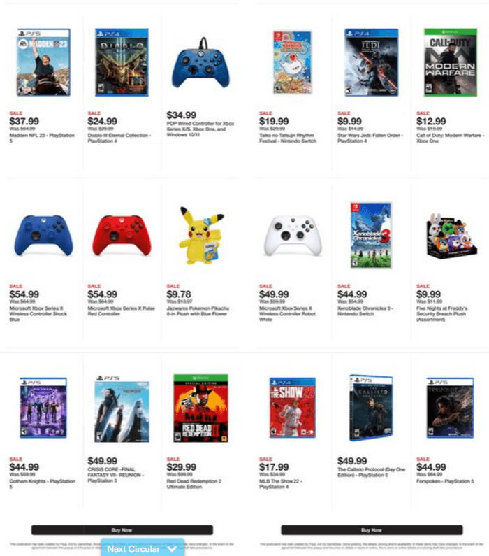 GameStop Weekly Ad Apr 03 – Apr 09, 2023