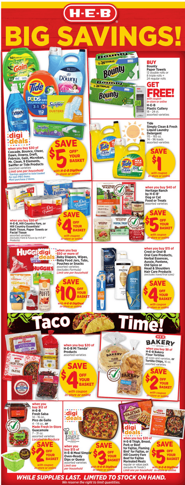 HEB Weekly Ad Apr 26 – May 02, 2023