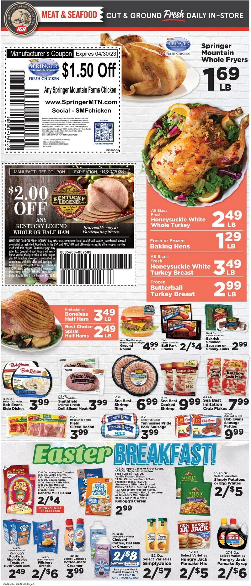 IGA Weekly Ad Apr 05 – Apr 11, 2023 (Easter Promotion Included)