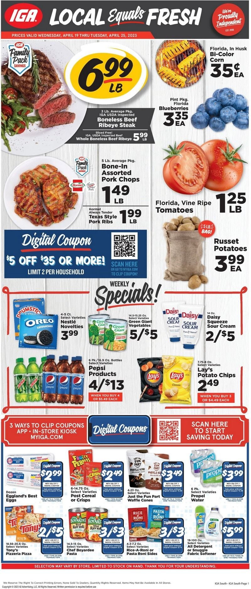 IGA Weekly Ad Apr 19 – Apr 25, 2023