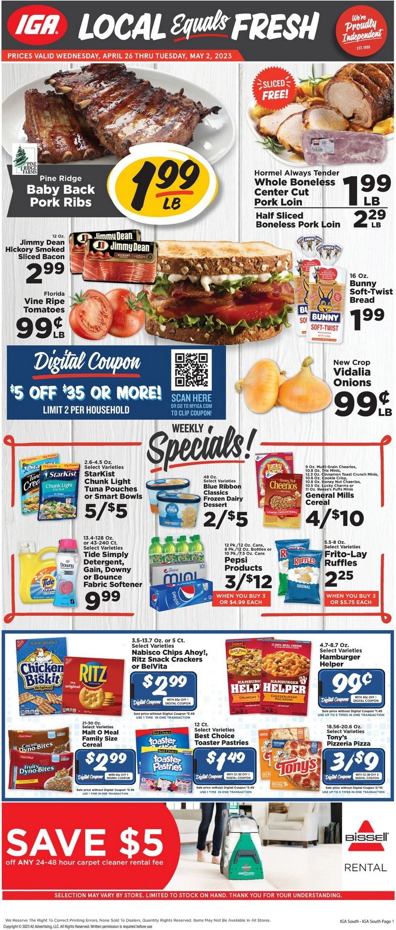 IGA Weekly Ad Apr 26 – May 02, 2023