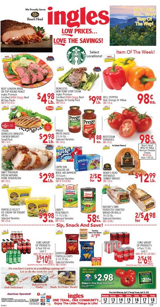 Ingles Weekly Ad Apr 12 – Apr 18, 2023