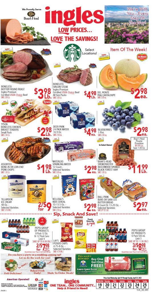 Ingles Weekly Ad Apr 19 – Apr 25, 2023