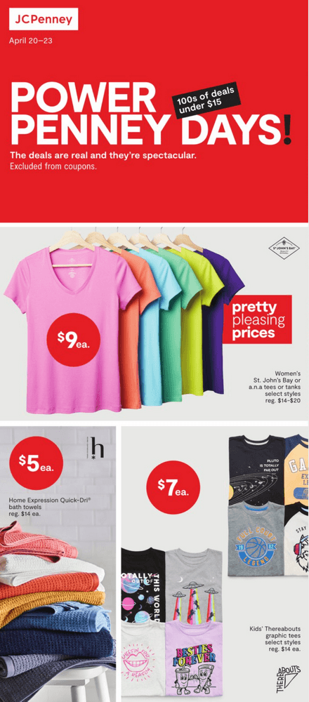 JCPenney Weekly Ad Apr 20 – Apr 23, 2023