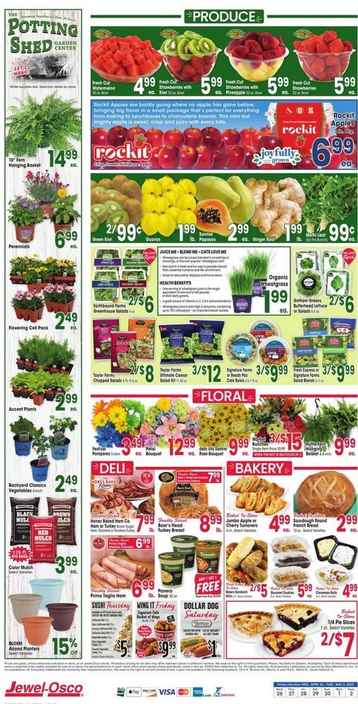 Jewel Osco Weekly Ad Apr 26 – May 02, 2023