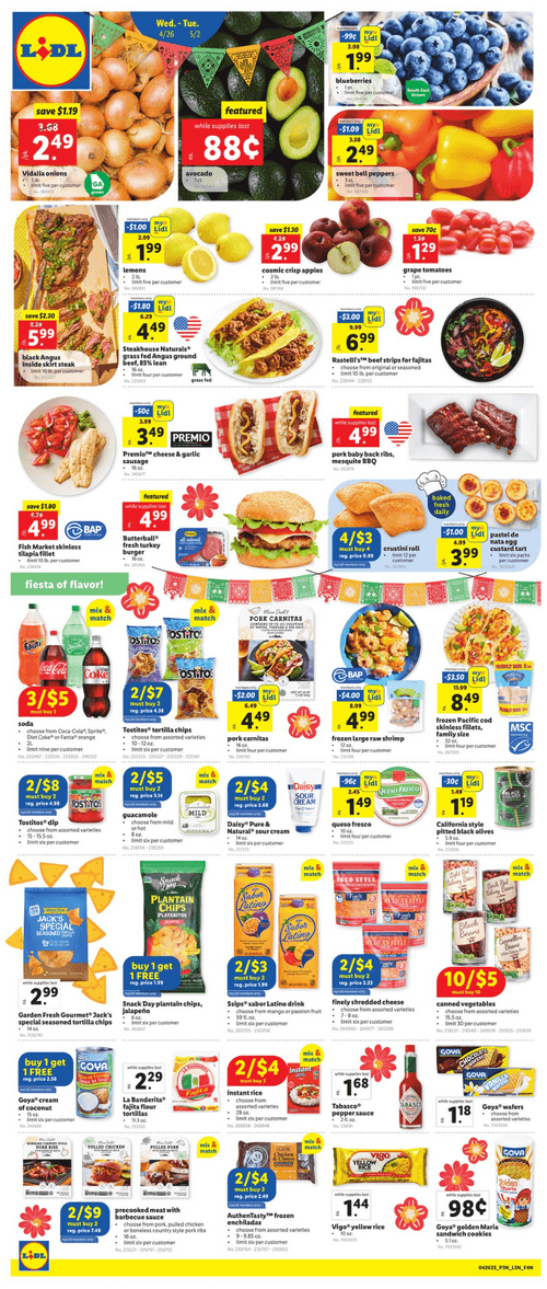 Lidl Weekly Ad Apr 26 – May 02, 2023