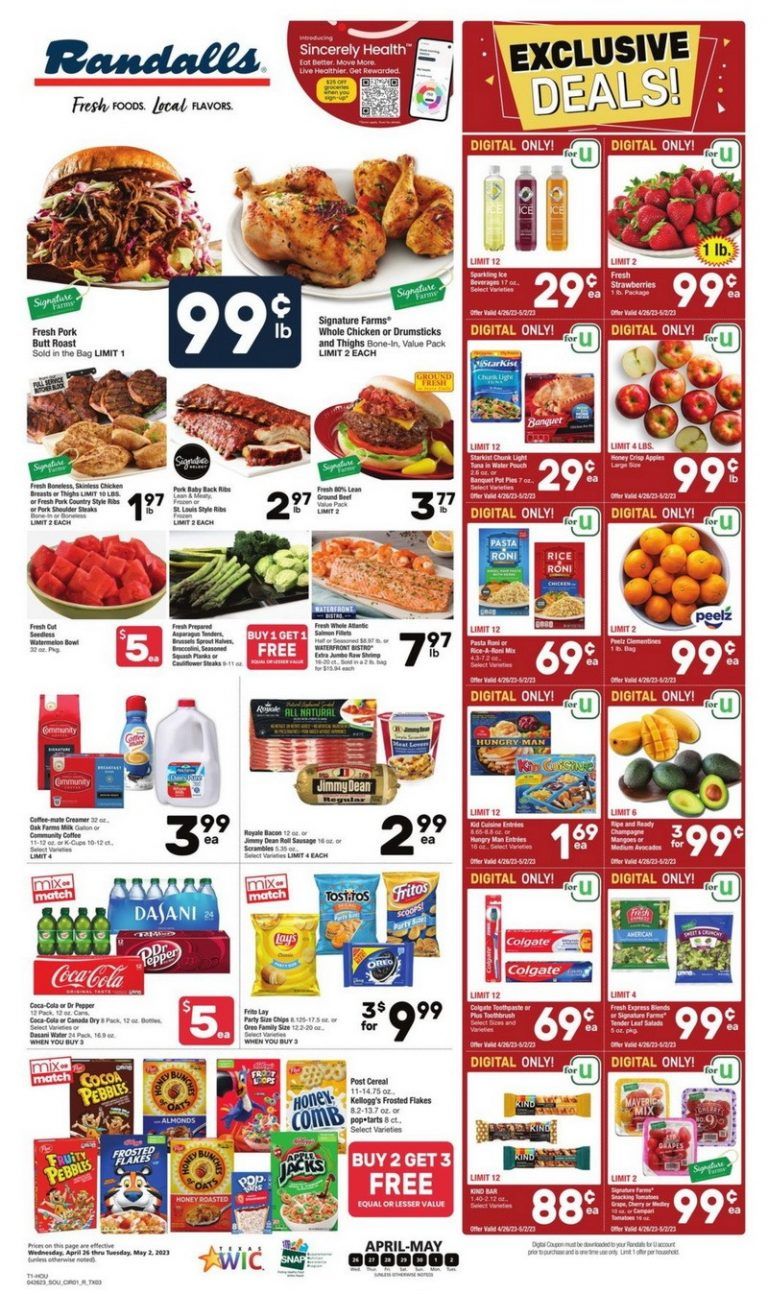 Randalls Weekly Ad Apr 26 – May 02, 2023