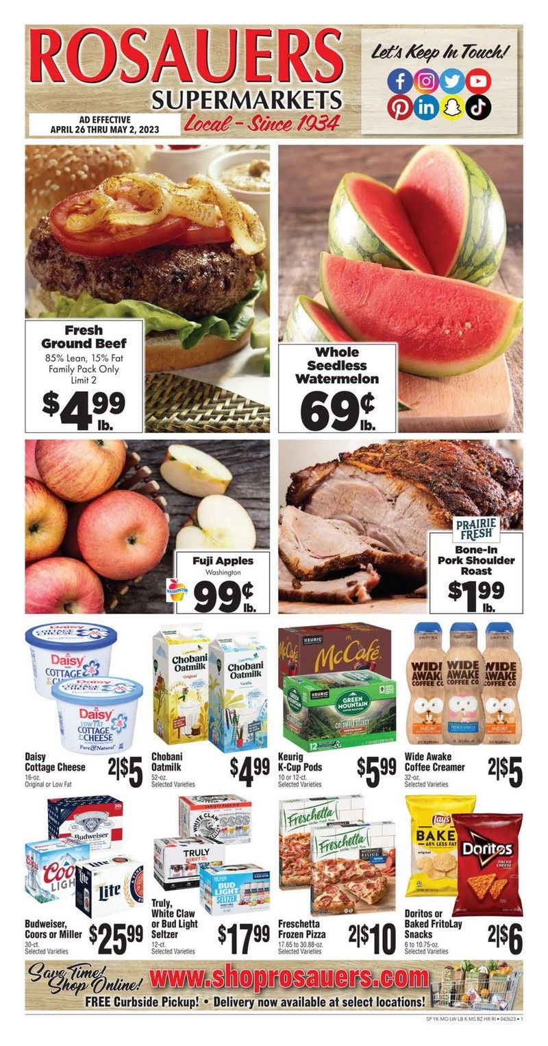 Rosauers Weekly Ad Apr 26 – May 02, 2023