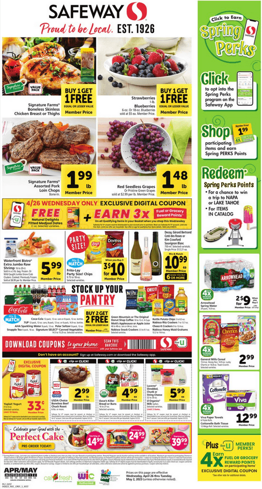Safeway Weekly Ad Apr 26 – May 02, 2023