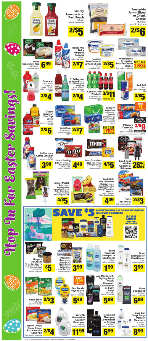 Save Mart Supermarkets Weekly Ad Apr 05 – Apr 11, 2023 (Easter ...