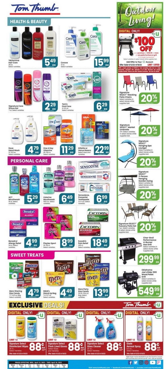 Tom Thumb Weekly Ad Apr 12 – Apr 18, 2023