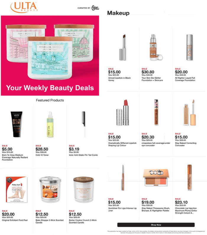 Ulta Beauty Weekly Ad Apr 17 – Apr 23, 2023