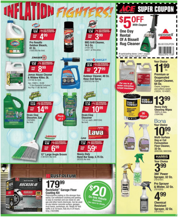ACE Hardware Weekly Ad May 09 – May 15, 2023