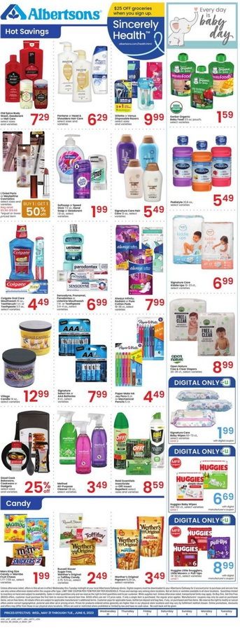 Albertsons Weekly Ad May 31 – June 06, 2023