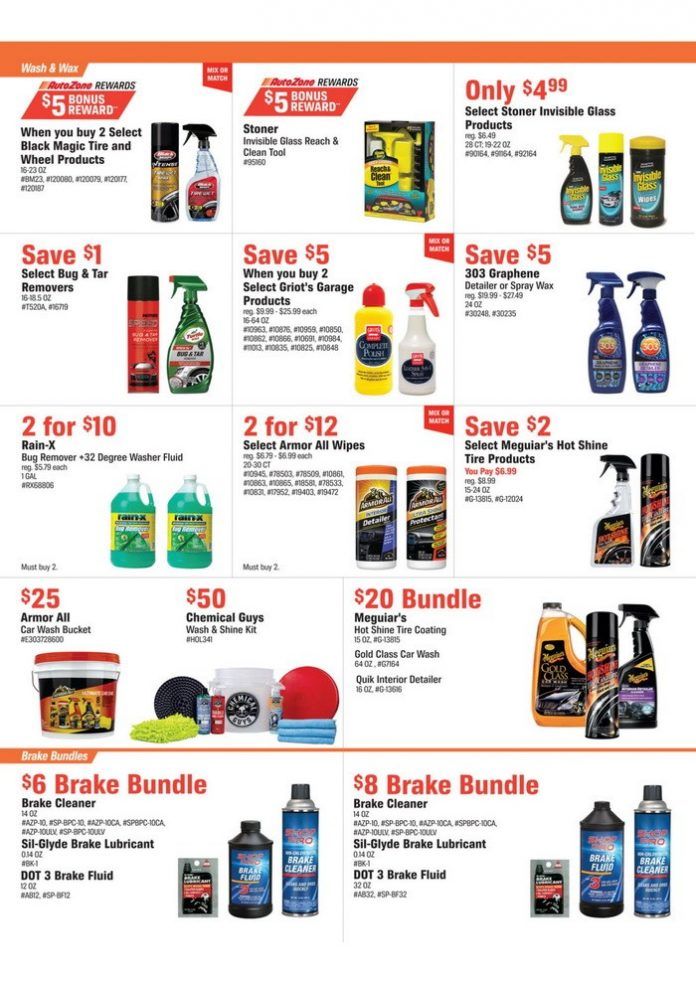 AutoZone Monthly Ad May 31 – June 26, 2023