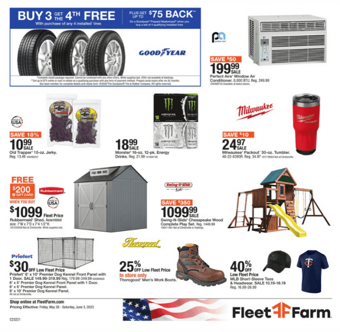 Fleet Farm Weekly Ad May 26 – June 03, 2023