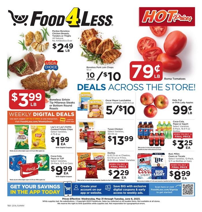 Food 4 Less Weekly Ad May 31 – Jun 06, 2023